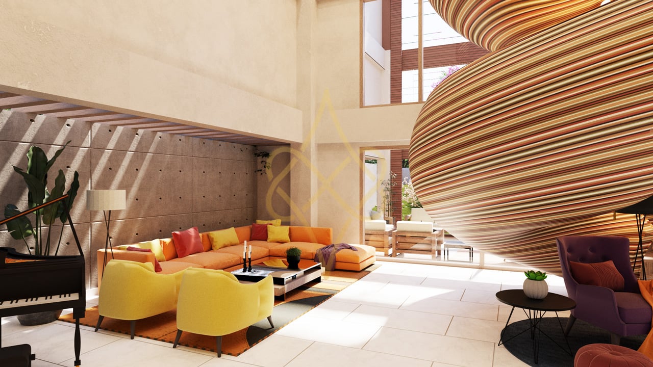 Aries House Geophilia Healing Architecture with Sacred Geometry